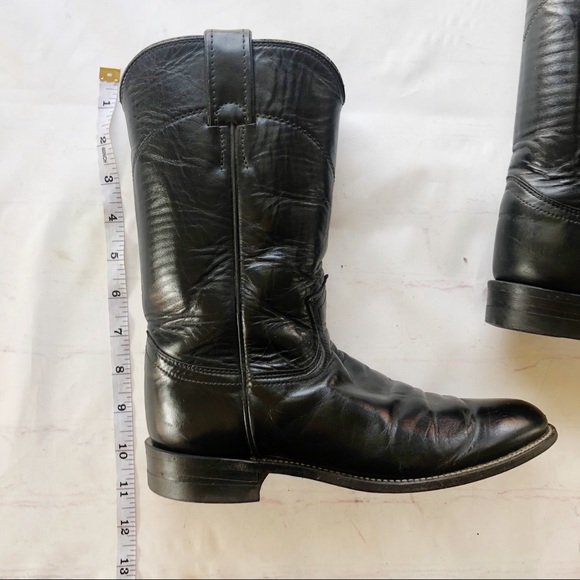Justin Boots | Shoes | Justin Mens Leather Roper Boots 55 B | Poshmark